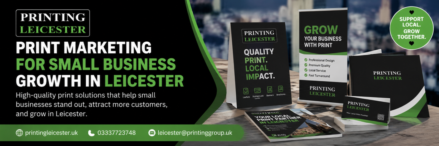 Print Marketing for Small Business Growth in Leicester